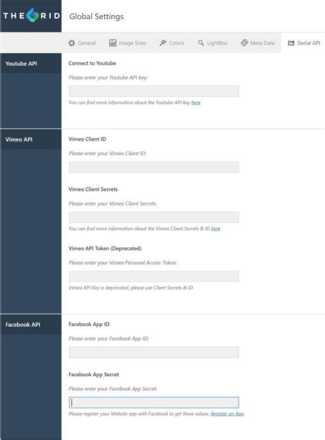 The Grid Responsive Wordpress Grid Plugin Documentation