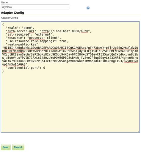 Authentication With Keycloak — Geoserver 228x User Manual