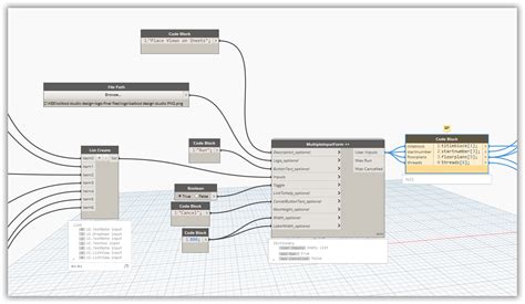 Multipleinputform And Code Block Error Revit Dynamo