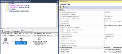 Getdate Vs Currenttimestamp Datos Y Demás