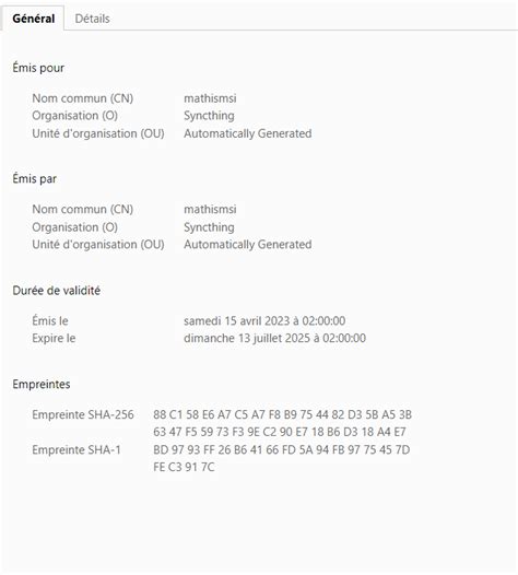 How To Modify The Gui Certificate Support Syncthing