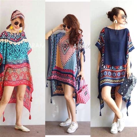 Bohemian Style Dress Shopee Singapore