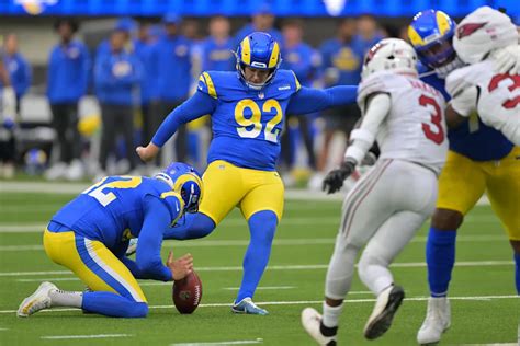 Rams Kicker Harrison Mevis Ranks Top 10 In New Stat Yahoo Sports