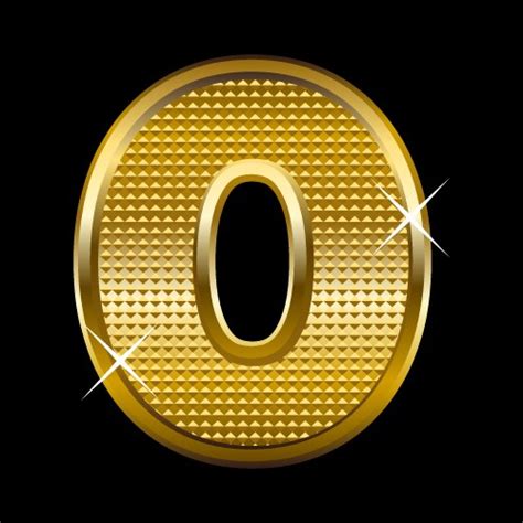 Golden Font Type Letter G Royalty Free Vector Image