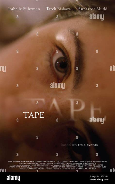 Tape Us Poster Isabelle Fuhrman 2020 © Full Moon Films Courtesy