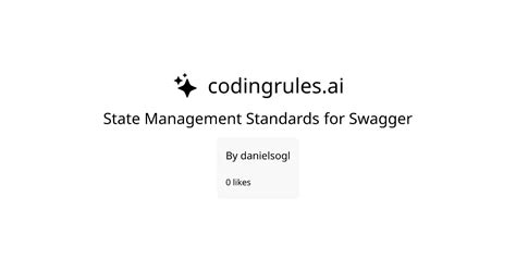 state management standards for swagger coding rules codingrules ai