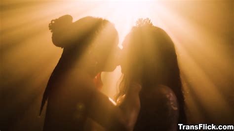 Ts Eva Slides His Prick Into Kiras Wet Pussy Edita Recna Eporner