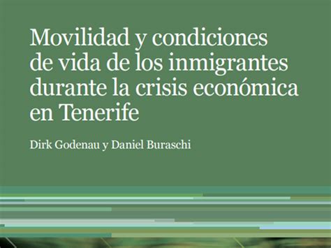 Condiciones De Vida E Integración Obiten