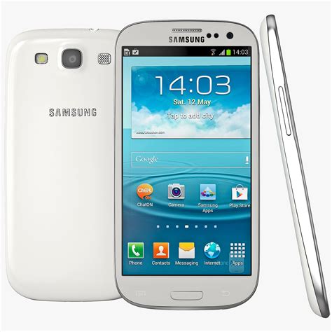 Samsung Galaxy S3 Free 3d Model Obj Mtl Free3d