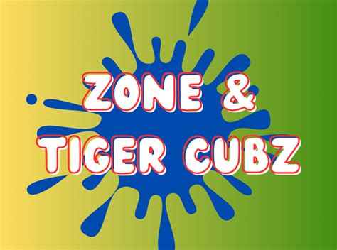 Zone And Tiger Cubz Class Registration V3 0 Morris Area