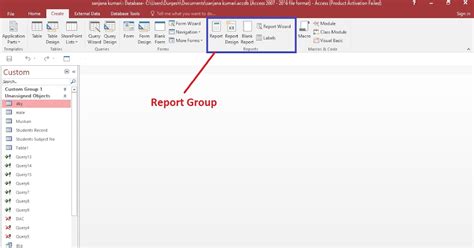 What Is A Report In Microsoft Access At Gail Hendershot Blog