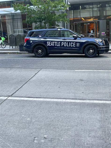Wa Seattle Pd Seattle Police Vehicle Design Seattle Police Car