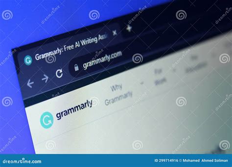 Grammarly Writing Assistant Ai Editorial Photo Image Of Grammar Proofreading 299714916