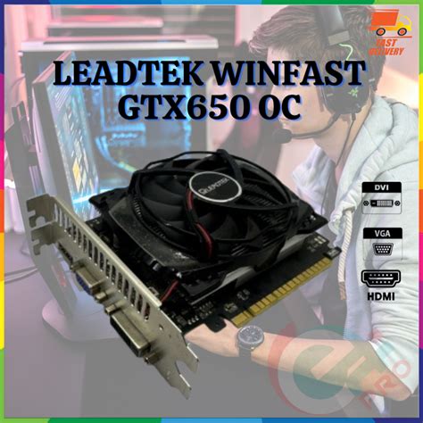 Leadtek Winfast Gtx 650 Oc Shopee Malaysia