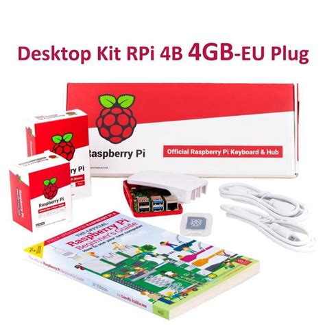 Raspberry Pi Model B Desktop Kit EU Plug