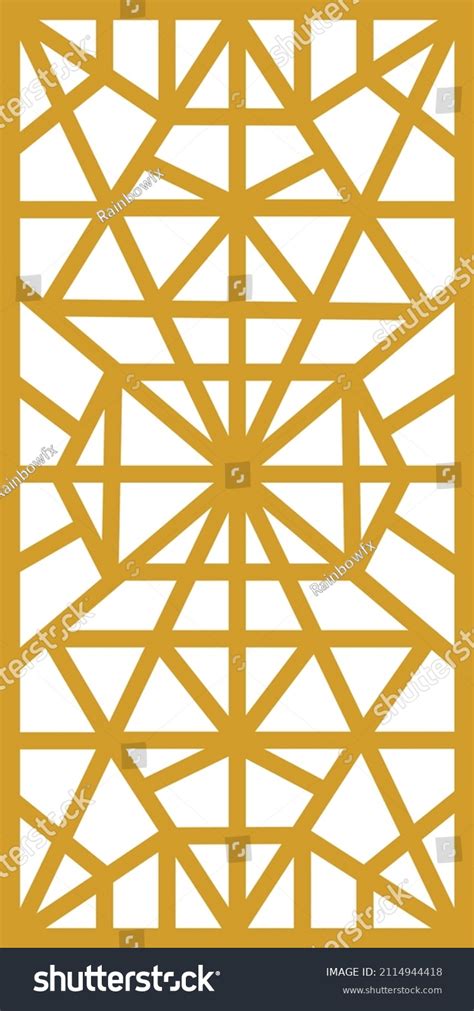 Laser Cut Cnc Pattern Vector Design Stock Vector Royalty Free 2114944418 Shutterstock