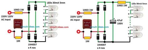 How To Make A Simple Led Bulb Circuit Circuit Ideas For You