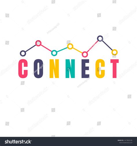 Creative Connection Icon Logo Design Made Stock Vector Royalty Free 1417820135 Shutterstock