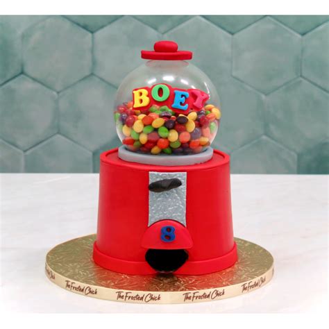 Gacha Candy Machine Cake