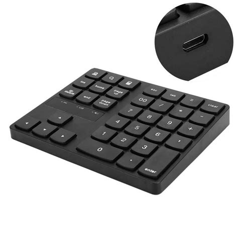 Mini Numeric Keypad 35 Keys 24g Wireless Number P Grandado
