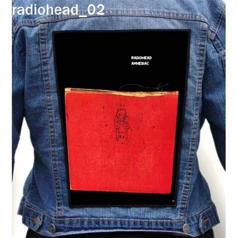 Radiohead 02 Photo Quality Printed Back Patch King Of Patches