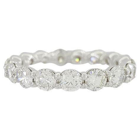 Round Brilliant Cut Diamond Eternity Band For Sale At 1stdibs