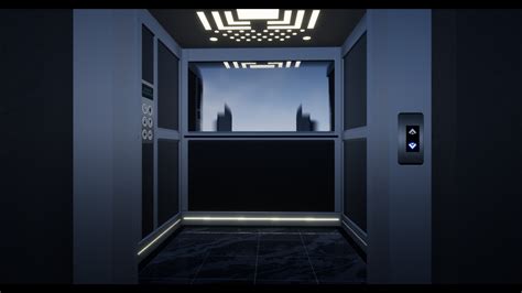 Elevator Kit With Blueprint Unreal Engine Asset