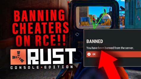 Rust Console Banning And Deleting Cheats Base Youtube