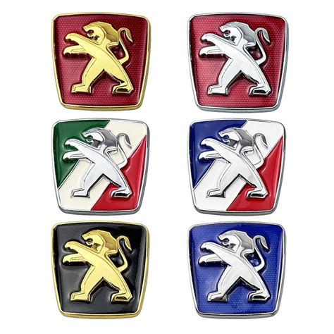 3d металлические наклейки с эмблемой кузова автомобиля со львом значок на задний багажник для