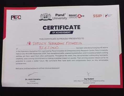 Hackathon Innovation Teamwork Vadodara5 Smartindiahackathon2024