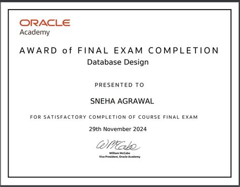 Sneha Agrawal On Linkedin Oracle Databasedesign Dbms Skillupdate