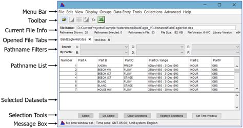 Exploring The Dssvue User Interface