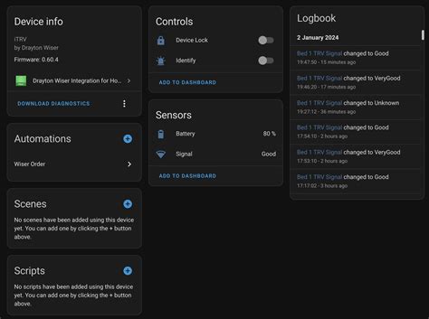 Drayton Wiser Home Assistant Integration Page 159 Third Party Integrations Home Assistant