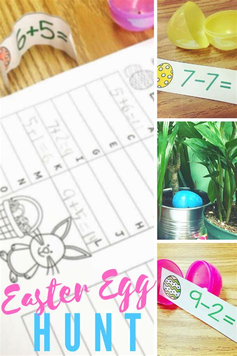 Math Easter Egg Hunt Mccullochmemos