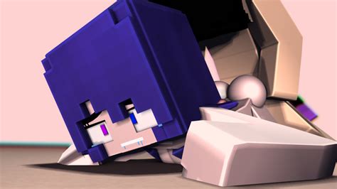 Rule 34 Blue Eyes Blue Hair Completely Nude Female Female Mine Imator Minecraft Sex Tagme