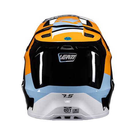 Leatt 75 V25 Helmet Orange Motostorm En