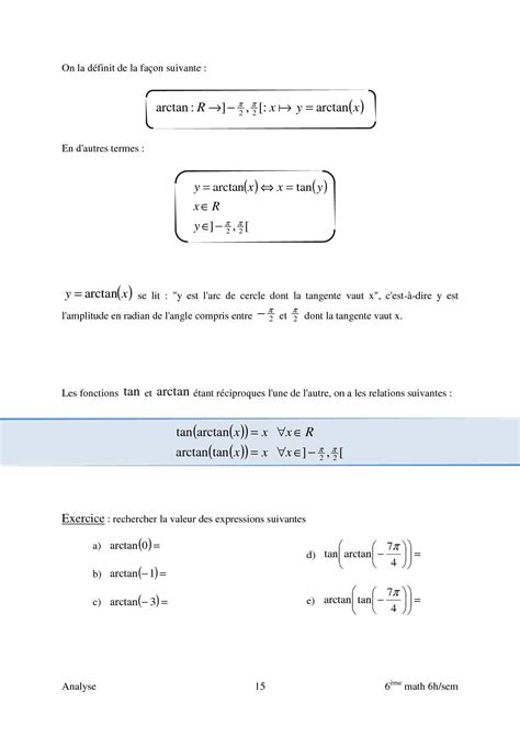 Fonctions Cyclométriques Et Exponentielles Calameo Downloader