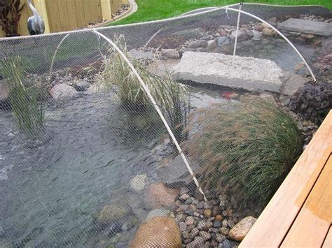 Make Your Own Dome Net Cover For Fall Leaves Pond Netting Pond