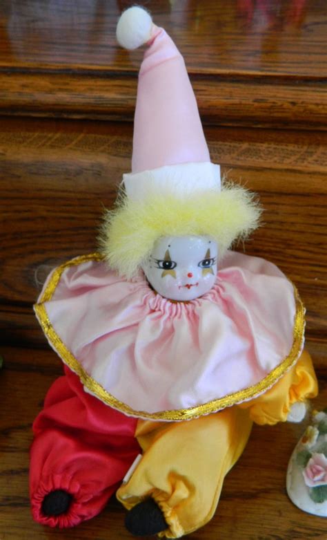 Vintage Porcelain Clown Dolls Value At Sara Mccall Blog