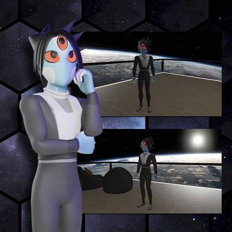 He Is Bio A Custom Model For Vrchat [oc] R Furry