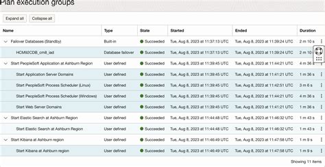 Oci Full Stack Disaster Recovery를 통해 단일 인스턴스 Oracle Peoplesoft 애플리케이션에