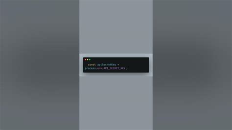 Secure Nextjs App With Env Variables Nextjs Youtube