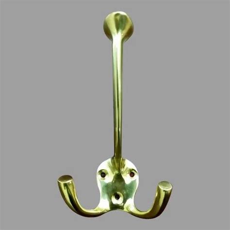 Brass Triple Cloth Hook At Rs 84piece Hook Lacquered In Aligarh Id