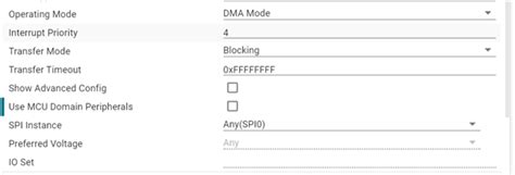 Am623 Am6231使用ccs对spi配置为dma时提示不能支持，但是取消勾选 处理器论坛 处理器 E2e™ 设计支持