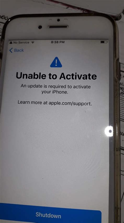 Unable To Activate Apple Community