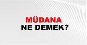 Müdana Nasıl Yazılır Ntv Haber