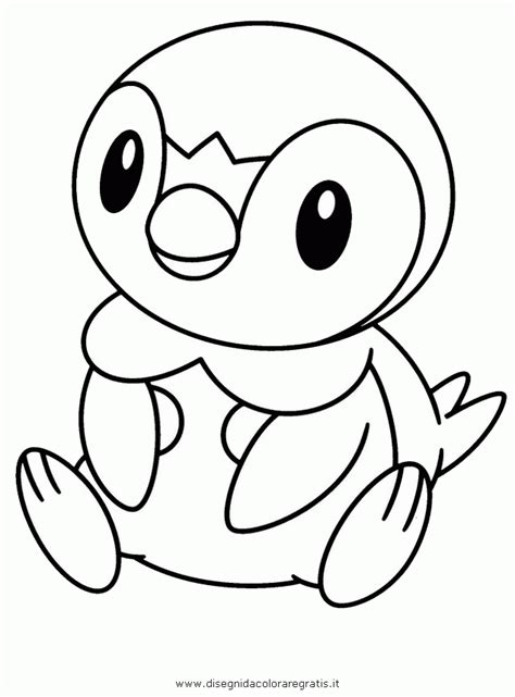 Piplup Pokemon Coloring Pages Coloring Home