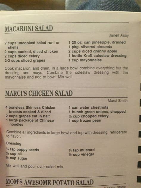 Delicious Mac Salad And Chicken Salad Recipes Mo Bettahs Macaroni