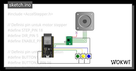 Cak Stepper Wokwi Esp32 Stm32 Arduino Simulator