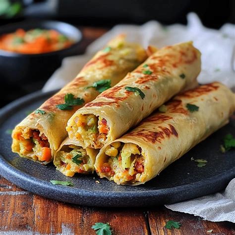 Easy Vegan Taquitos Baked Veggie Flautas Amazing Easy Vegan